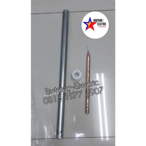 Jual Paket Splitzen Petir 3/4" Full Tembaga 30cm + Sok Teflon + Pipa 1 ...