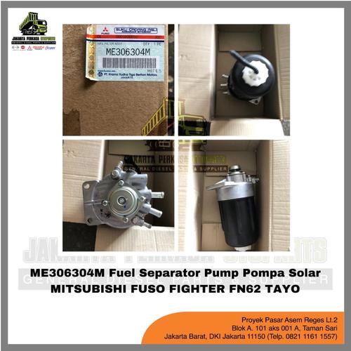 Jual ME306304M FUEL SEPARATOR POMPA SOLAR MITSUBISHI FUSO FIGHTER FN62 ...