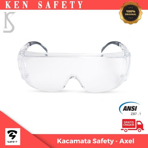 Jual Kacamata Safety Kerja Bening SAFE-T Type Axel Clear Lens - Jakarta ...