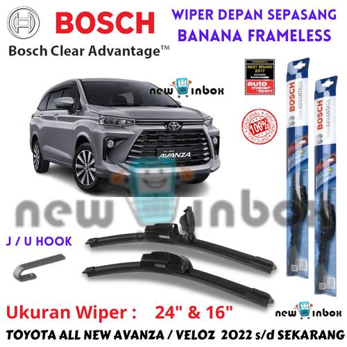 Jual Wiper Depan Mobil Toyota All New Avanza Veloz 2022 On Sepasang