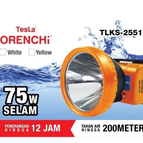 Jual Senter Kepala Selam Tesla Orenchi 75W TLKN-2551N - Putih - Jakarta ...