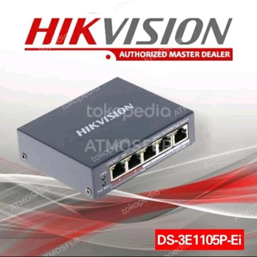 Jual switch poe hokvision 4ch ds-3e1105p-ei ORIGINAL - Jakarta Barat ...
