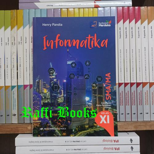 Jual Buku Informatika Kelas 2/XI 11 SMA Erlangga Kurikulum Merdeka ...