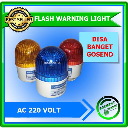 Promo Warning light flash led strobe 220 volt - Kuning - Kab. Bekasi ...
