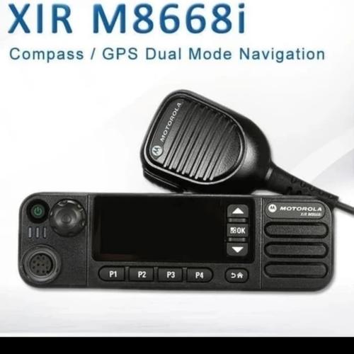 Jual RADIO MOTOROLA XIR M8668i VHF 136-174 GPS DUAL MODE NAVIGATION ...