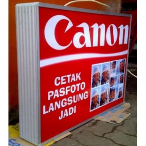 Jual Neon Box Alumunium uk 90cm x 120cm + tiang + pemasangan di Bekasi ...