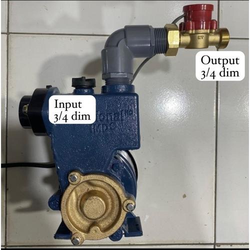 Jual Pompa air boster 75 watt in 3/4 out 3/4 Gp 75 auto 75 watt dorong - Kota Surakarta - Pompa ...