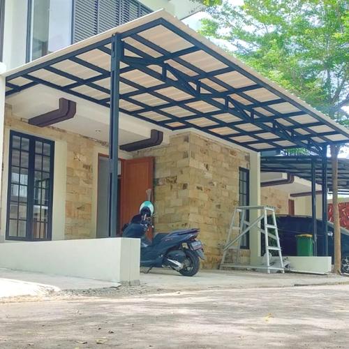 Jual kanopi baja ringan atap alderon singel layar - Kab. Bogor ...