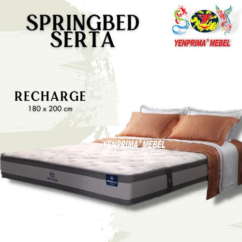 Jual Springbed Serta Recharge 180x200 / Springbed Serta / Springbed ...