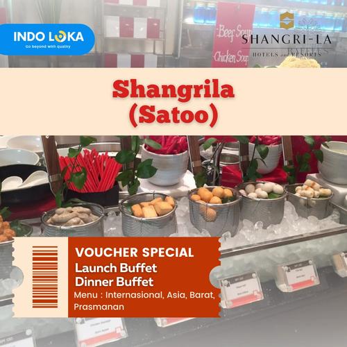 Jual Voucher Lunch Dinner Satoo Shangrila Shangri-la - Jakarta Selatan ...