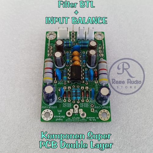 Jual Filter BTL Plus INPUT BALANCE / INBAL PCB Double Layer FR4 - Kab ...