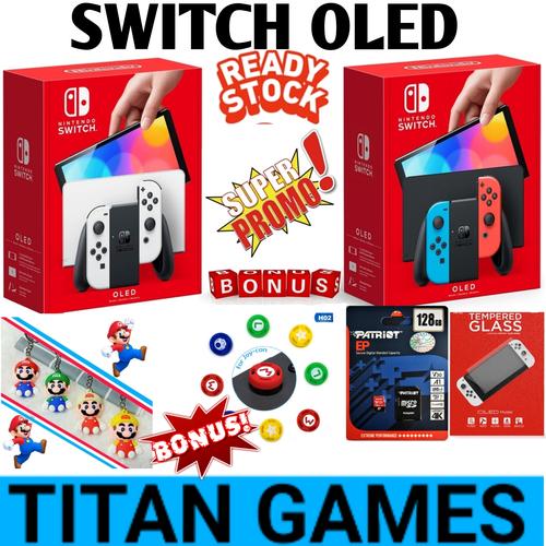 Jual Nintendo Switch OLED Console NEON Red Blue Neon - Jakarta Pusat ...