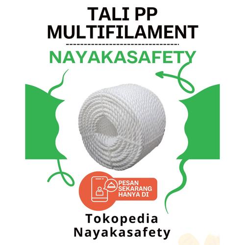 Jual Tali PP Multi 12 mm Putih Polos / Tali Kapal / Tali Tambang 12mm ...