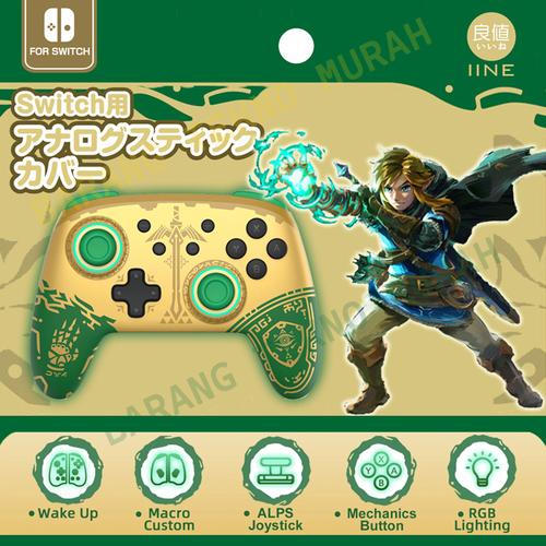 Jual IINE Amiibo Pro Controller TOTK Bluetooth Wireless Gamepad Switch ...