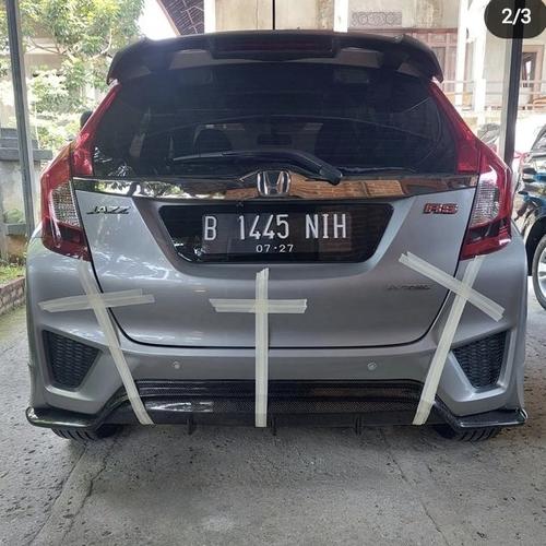 Jual diffuser jazz gk5 2014-2017 valiant ver.28 serat karbon carbon ...