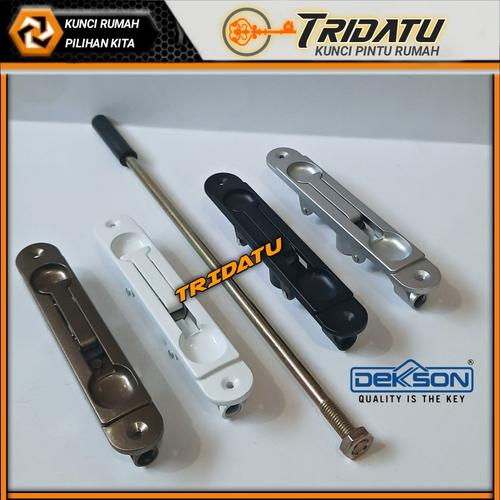 Jual flush bolt dekson fb 508 grendel slot pintu swing aluminium dekson ...