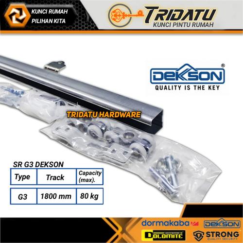 Jual REL PINTU GESER 1.8 METER G3 REL PINTU SLIDING DEKSON FULL SET ...