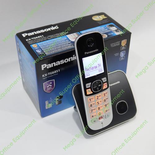 Jual Wireless Phone Panasonic KX-TG6851 Telepon Rumah Panasonic KX-TG6851 - Jakarta Barat - Mega ...