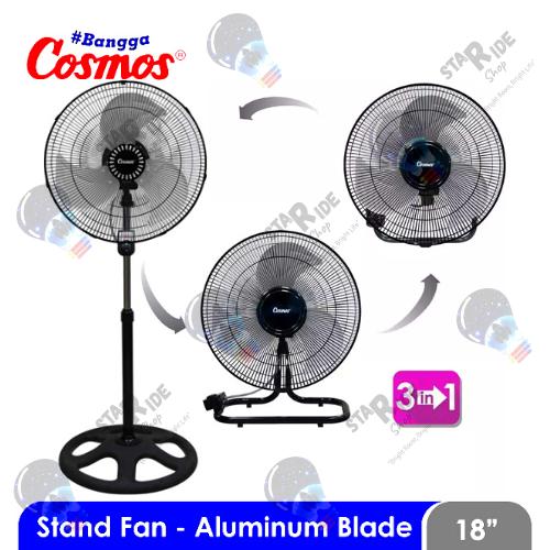 Jual Stand Fan Kipas Angin Besi Cosmos SBF-1802 Wadesta 3 In 1 3In1 18 ...
