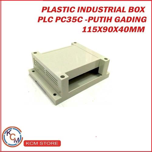 Jual PLASTIC INDUSTRIAL BOX PLC PC35C 115X90X40MM -PUTIH GADING - Kota ...