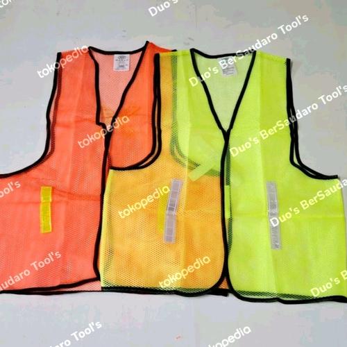 Jual Rompi Jaring / Rompi Kerja Proyek / Rompi Jala - Orange - Jakarta ... Jual Rompi Jaring / Rompi Kerja Proyek / Rompi Jala - Orange - Jakarta ...