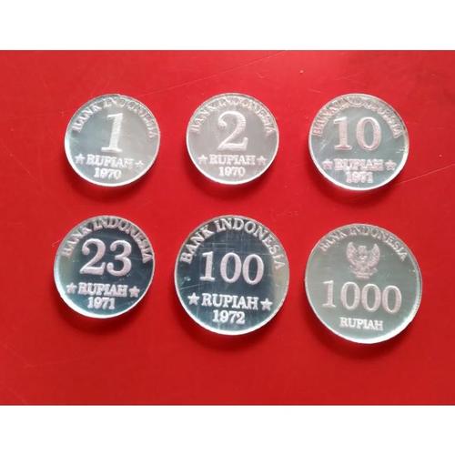 Jual Replika Uang Koin Kuno 1, 2, 10, 23, 100, 1000 rupiah bahan Acrilic - 23 Rupiah, Koin Mahar ...
