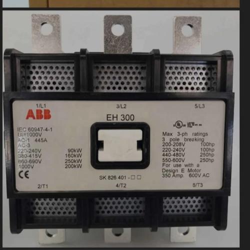 Jual ABB EH300 CONTACOR 3P 3PH 350 AMP 600 V 250 HP. abb eh300 contacor ...