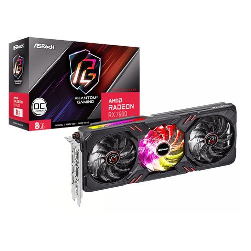 Jual Asrock RX 7600 Phantom Gaming 8GB OC | VGA AMD RADEON 8GB 2755 MHZ ...