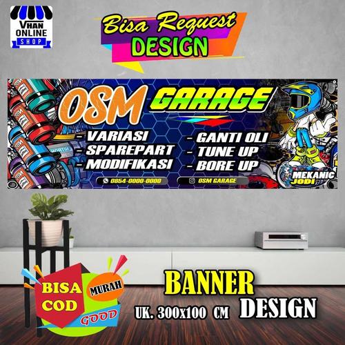 Jual Spanduk Banner Bengkel Motor, Bengkel Mobil, Sparepart Keren Tebal ...