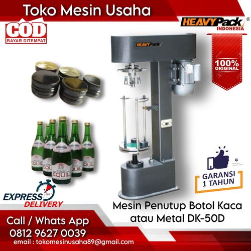 Jual Mesin Capping Penutup Botol Kaca HEAVYPACK DK-50D - Jakarta Barat ...