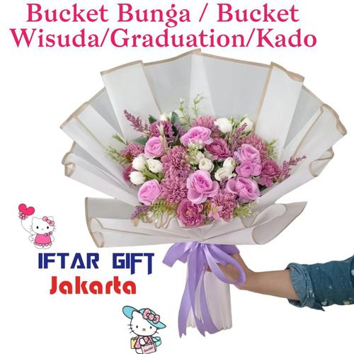 Jual BUCKET BUNGA / GRADUATION BOUQUET / WISUDA/ SIDANG / HADIAH ...