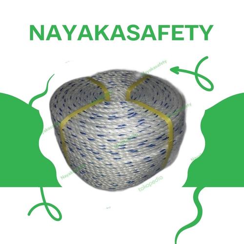 Jual Tali PP Mono 8mm / Tali Tambang Plastik Strip Biru Mono 8mm - Kota ...