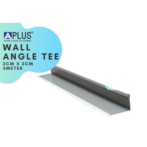 Jual Aplus Wall Angle Tee 3m / Wall Angel Siku / Rangka Plafon Gipsum ...