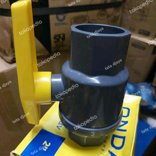 Jual ball valve / stop kran 2"inch pvc onda - Jakarta Pusat - tata ...