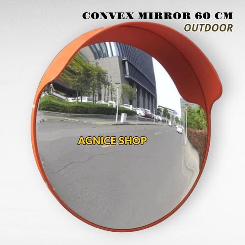 Jual Convex Mirror 60 cm Kaca Cembung Safety Jalan Tikungan Outdoor ...