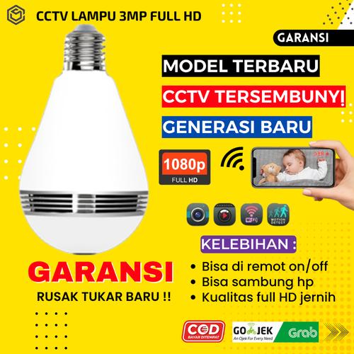 Jual CCTV LAMPU BOHLAM WIFI KAMERA PENGINTAI MINI TERSEMBUNYI LAMP SPY ...
