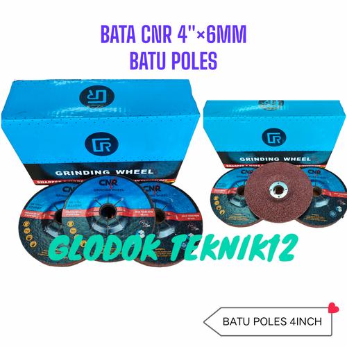 Jual BATU GERINDA POLES 4 INCH CNR / BATU POLES 4 INCH / MATA GERINDA ...