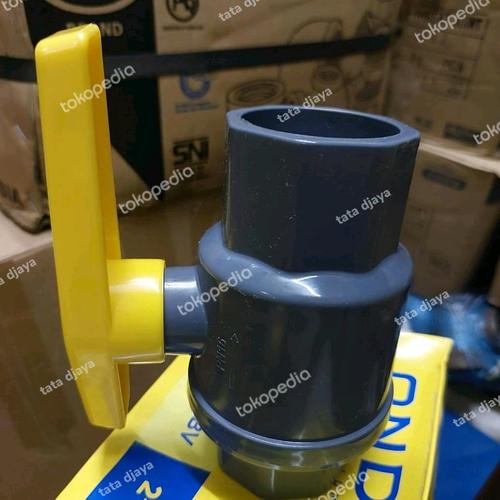Jual ball valve / stop kran 1"inch pvc onda - Jakarta Pusat - tata ...