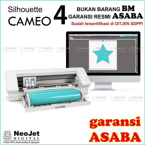 Jual Cutting Sticker Cameo 4 Mesin Silhouette Alat Pemotong Polyflex ...