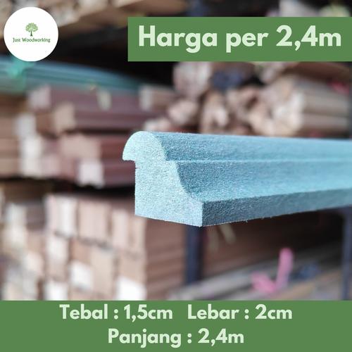 Jual JU-A21 LIST HMR HIJAU WALL MOULDING WAINSCOTING WALL PANEL ...