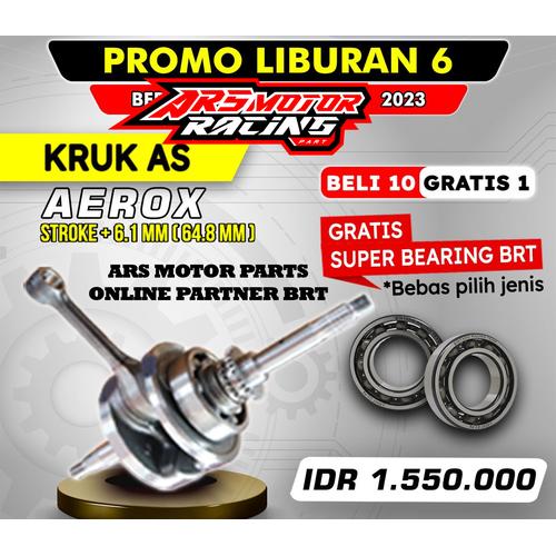 Jual KRUK AS BRT AEROX 155 & LEXI 125 - STROKE UP 64.80 - SUPER ...