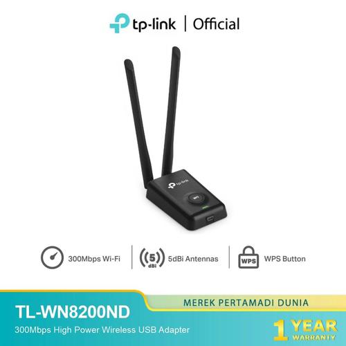 Jual Original Tp-Link Tl-Wn8200Nd 300Mbps High Power Wireless Usb ...