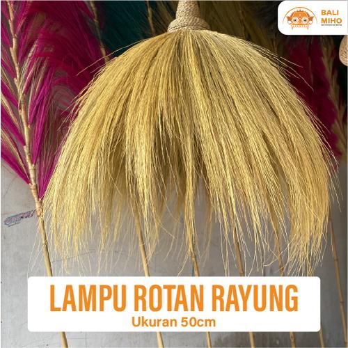 Jual Kap lampu rayung 50 cm - Kap lampu Ilalang - Kap lampu rumput ...
