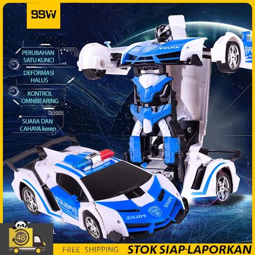 Jual Remote control robot robot mainan mobil anak laki -laki mainan ...