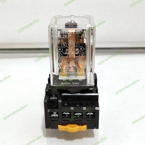 Jual RELAY OMRON MK2KP 11PIN 220VAC + SOKET ASLI MADE IN JAPAN - Kab ...