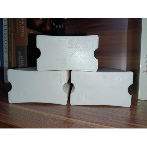 Jual Dua Sisi Radius Sanding Blok untuk Radius Fretboard Gitar dan Bass ...
