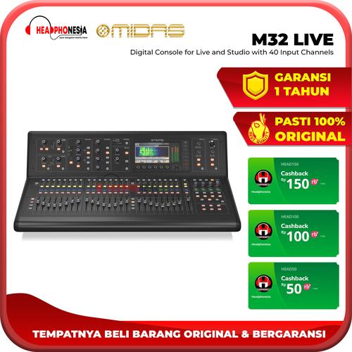 Jual Midas M32 LIVE 40 Channel Digital Mixer - Jakarta Barat - Headphonesia | Tokopedia