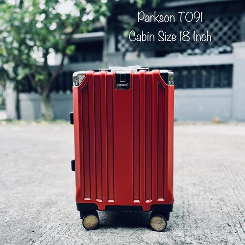 Jual Koper Parkson T091 cabin Size 18 Inch bahan Polycarbonate TSA LOCK ...