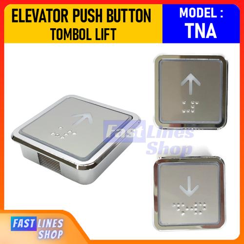 Jual Elevator Push Button - Tombol Lift TNA Braille - Angka 12A - Kota ...