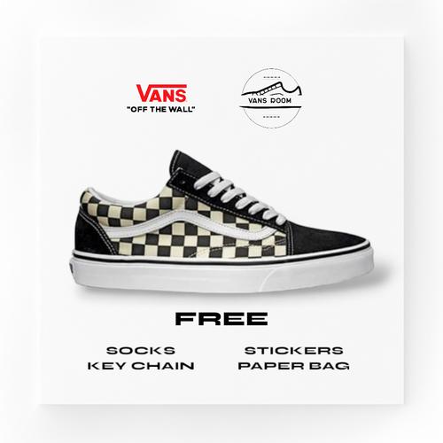 Jual Vans Old Skool Primary Checkerboard Global Release - 41 - Kota ...